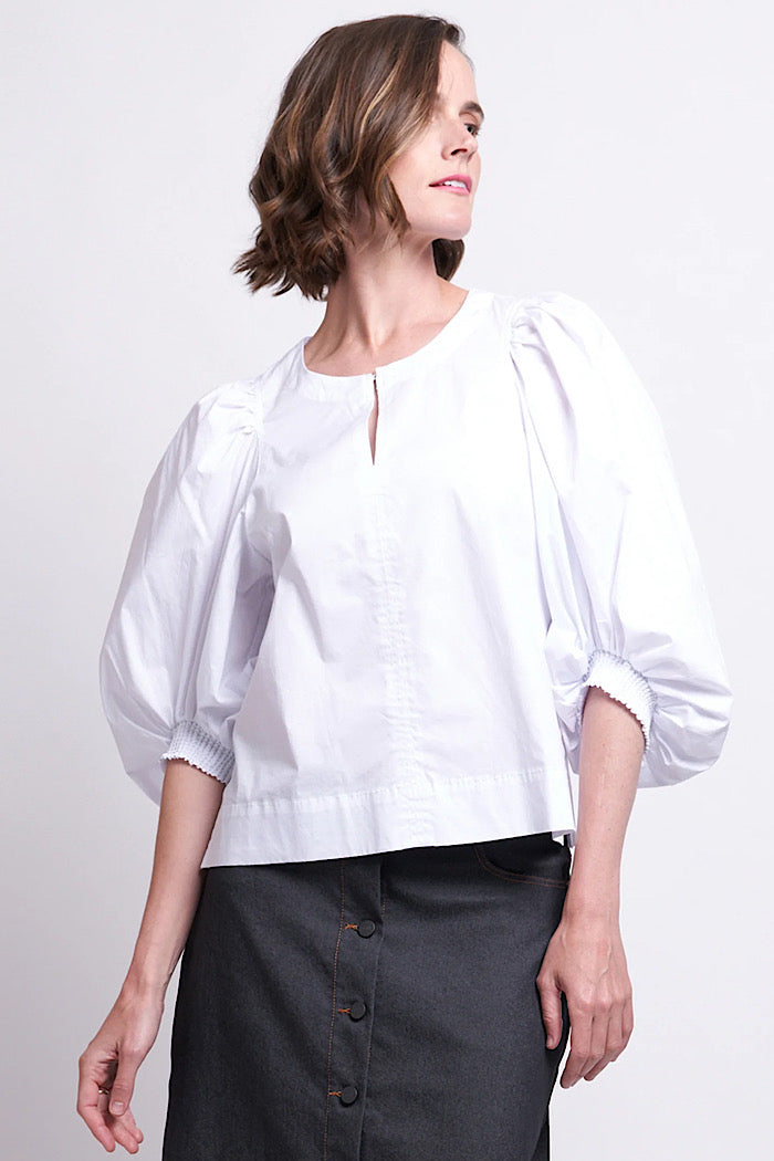 TOP OF THE POPS TOP - WHITE – Mickelloo