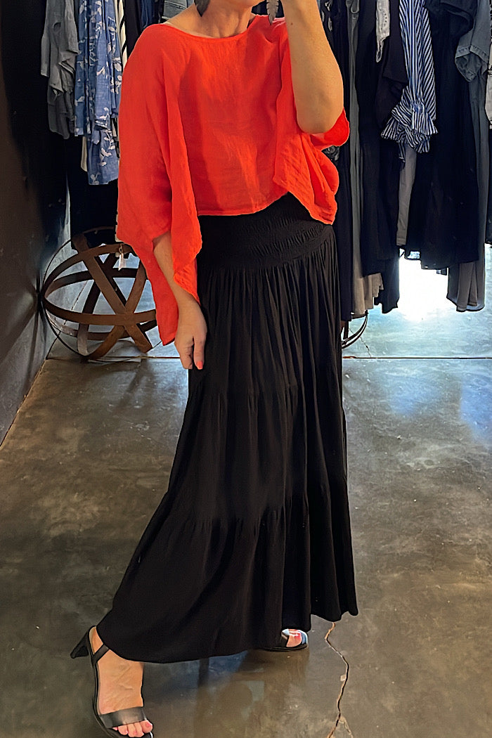 TANNA MAXI SKIRT - JET – Mickelloo