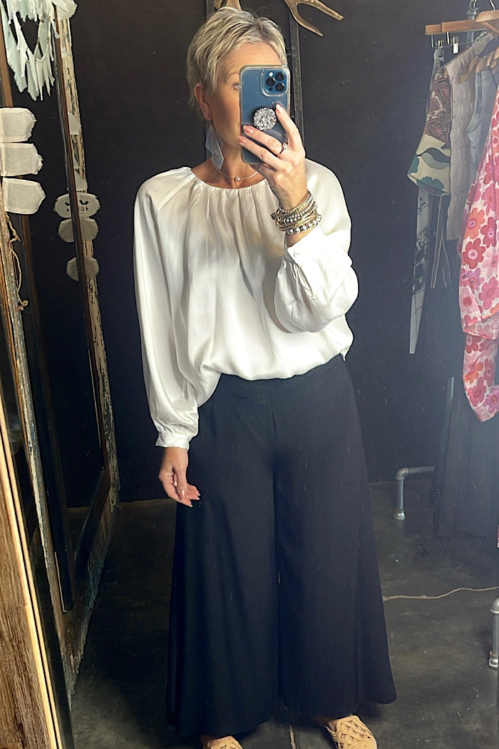 THISTLE TOP - WHITE – Mickelloo