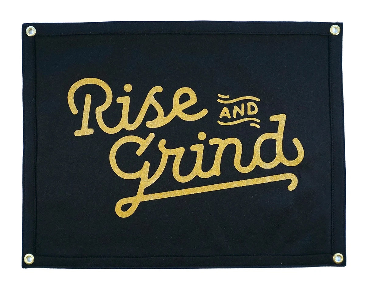 RISE & GRIND BANNER – Mickelloo